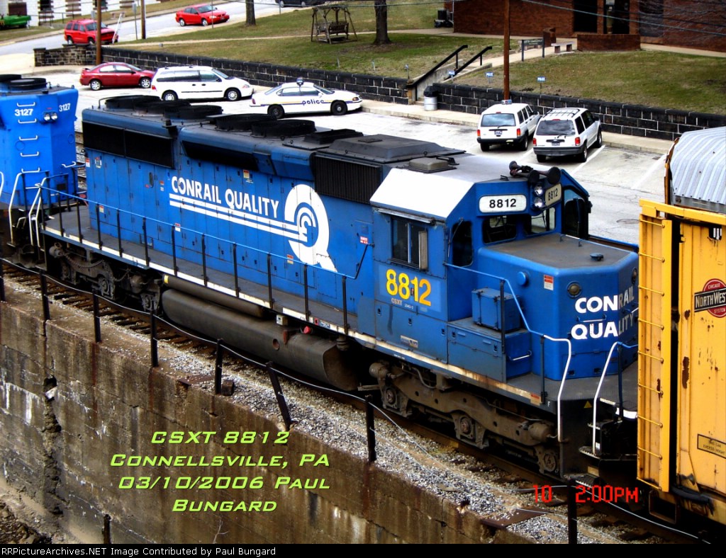 CSX 8812 SD40-2 03/10/2006